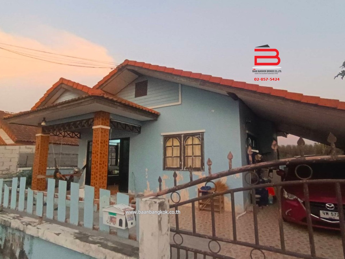 09098, บ้านเดี่ยว บูรพาพันเสด็จใน(ซอยม.บูรพา) เนื้อที่ 52.5 ตรว. ถนนทาง ...